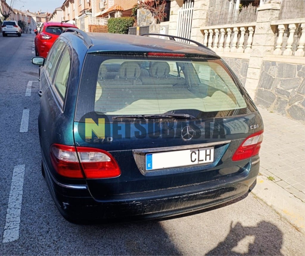 Subasta de Mercedes-Benz E 270 CDI Familiar Aut. 2003