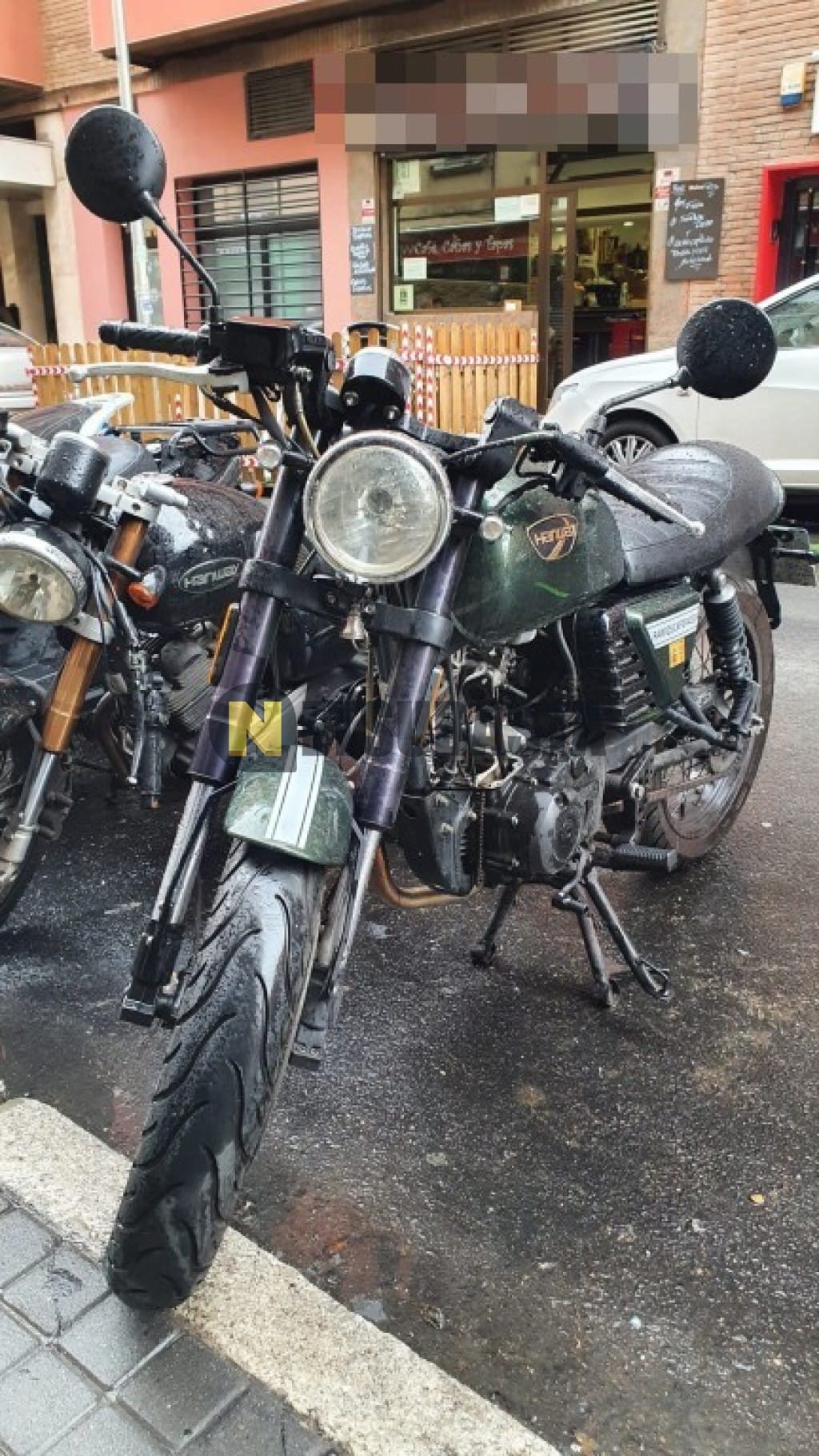 Subasta de Hanway Raw 125 Café Racer 2017